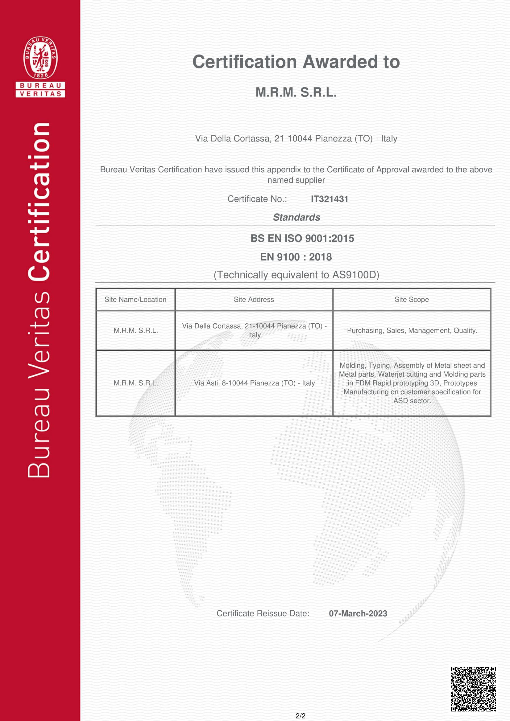 MRM - Esperti di lamiere e stampi